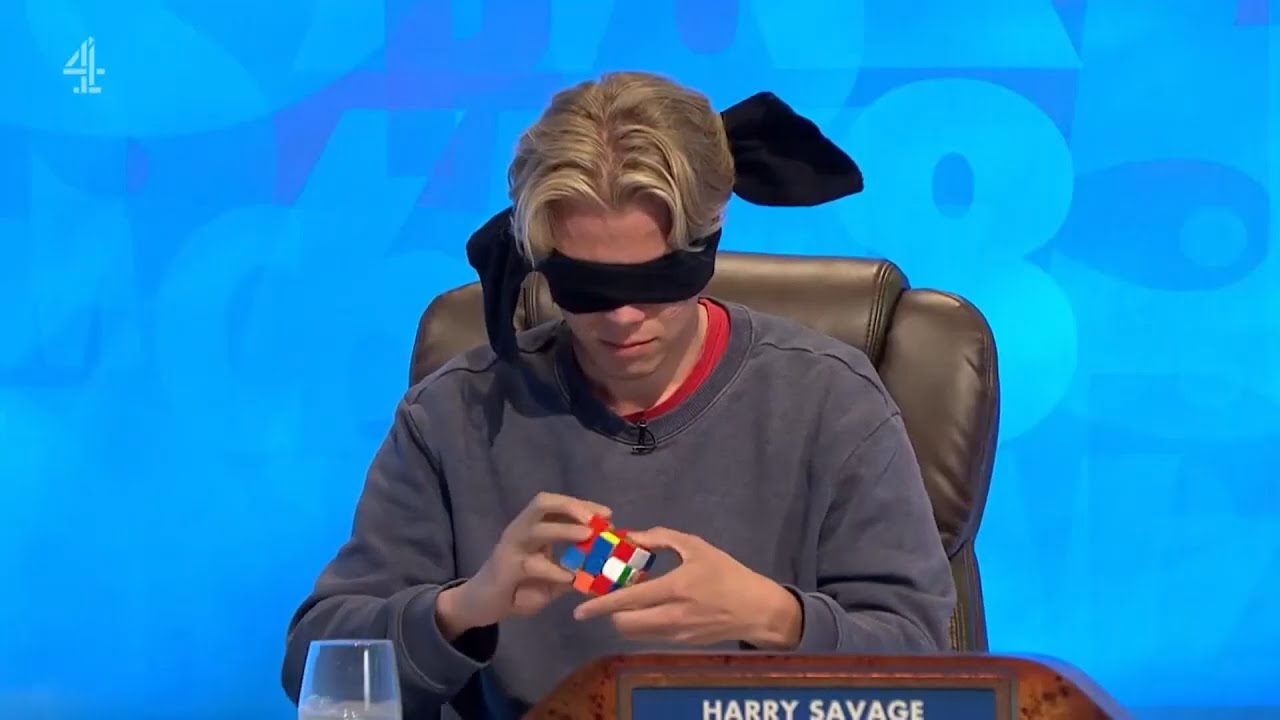 Countdown - Harry Savage's Blindfolded Rubik's Cube Solve (11 August ...