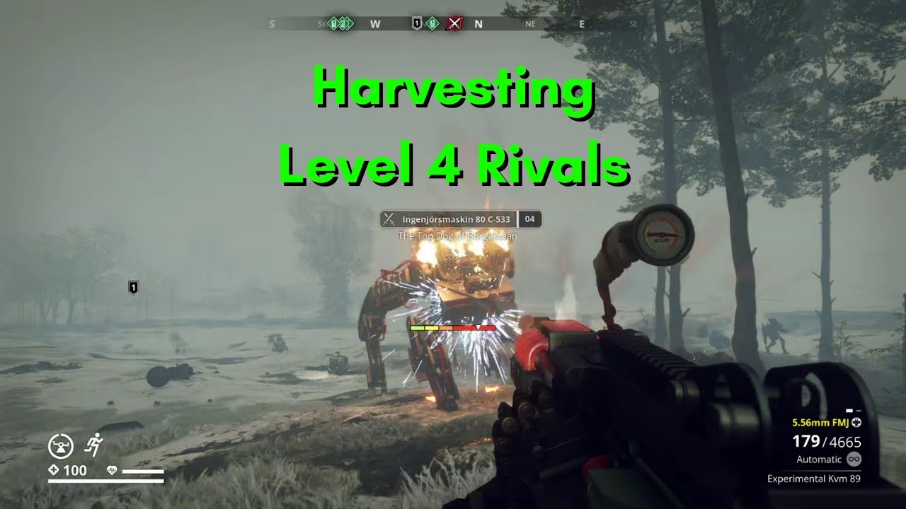 Harvesting Level 4 Rivals | Generation Zero - YouTube