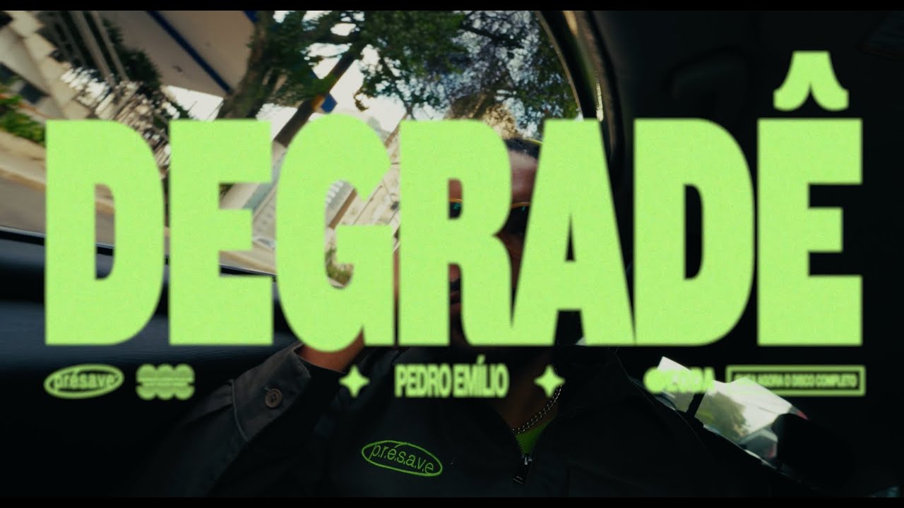 Pedro Emílio - DEGRADÊ (Visualizer) - YouTube