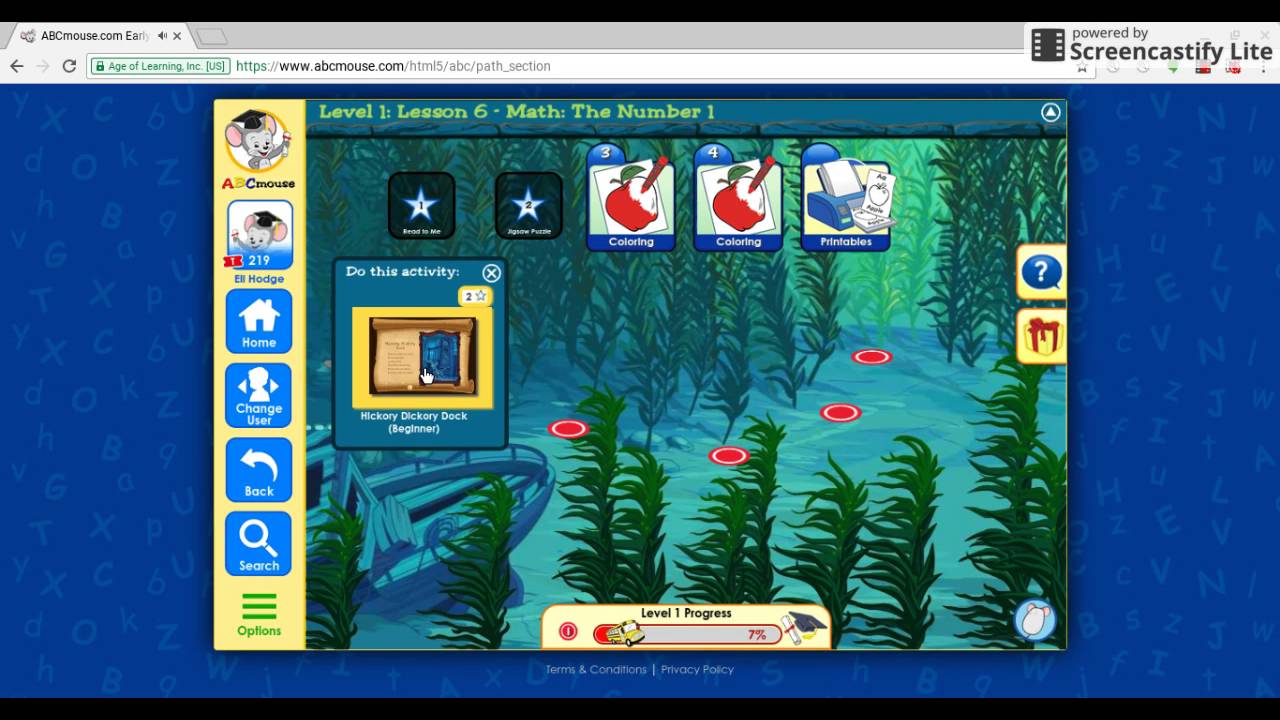 ABC Mouse How to use Screencast - YouTube