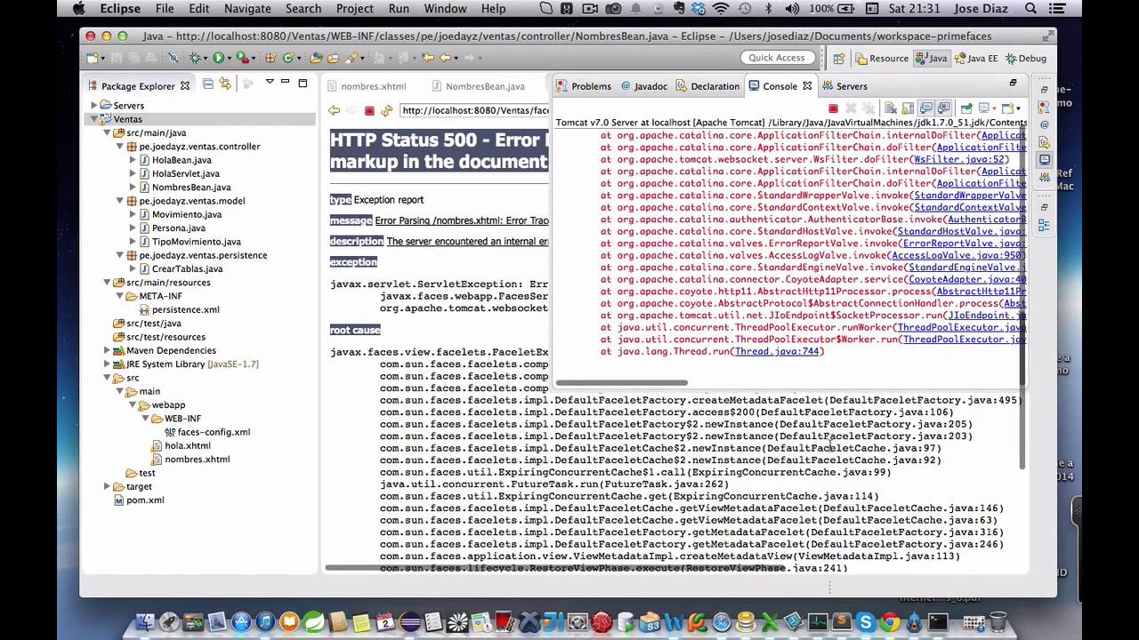Curso Gratuito De Jsf Jpa Y Primefaces Parte 9 Youtube