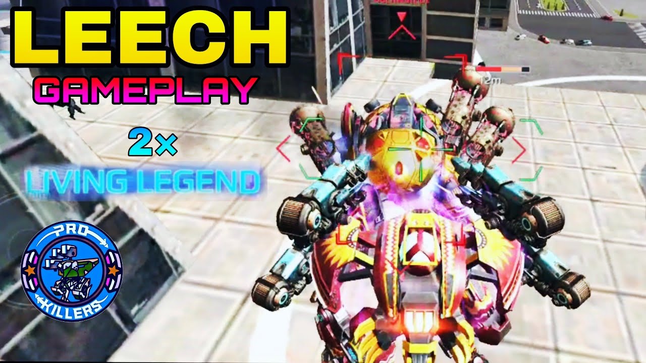 WHEN I'M ANGRY | WAR ROBOTS LEECH GAMEPLAY | PRO KILLERS - YouTube