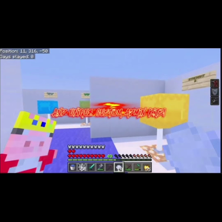 Mc bedrock Java PvP realm!join up! - YouTube