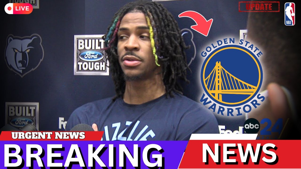 MY GOODNESS! Ja Morant SIGNS with Warriors—Steve Kerr CONFIRMS ...