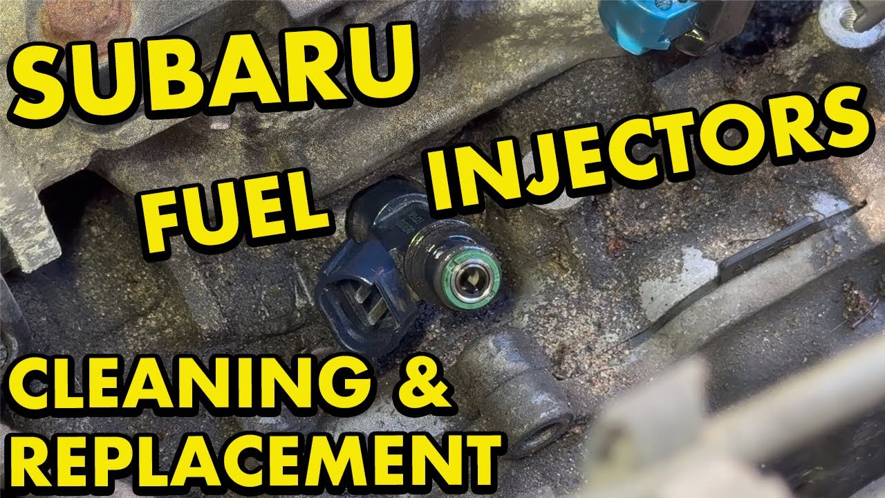 Subaru Outback Fuel Injectors Removal, Cleaning, and Installation - YouTube