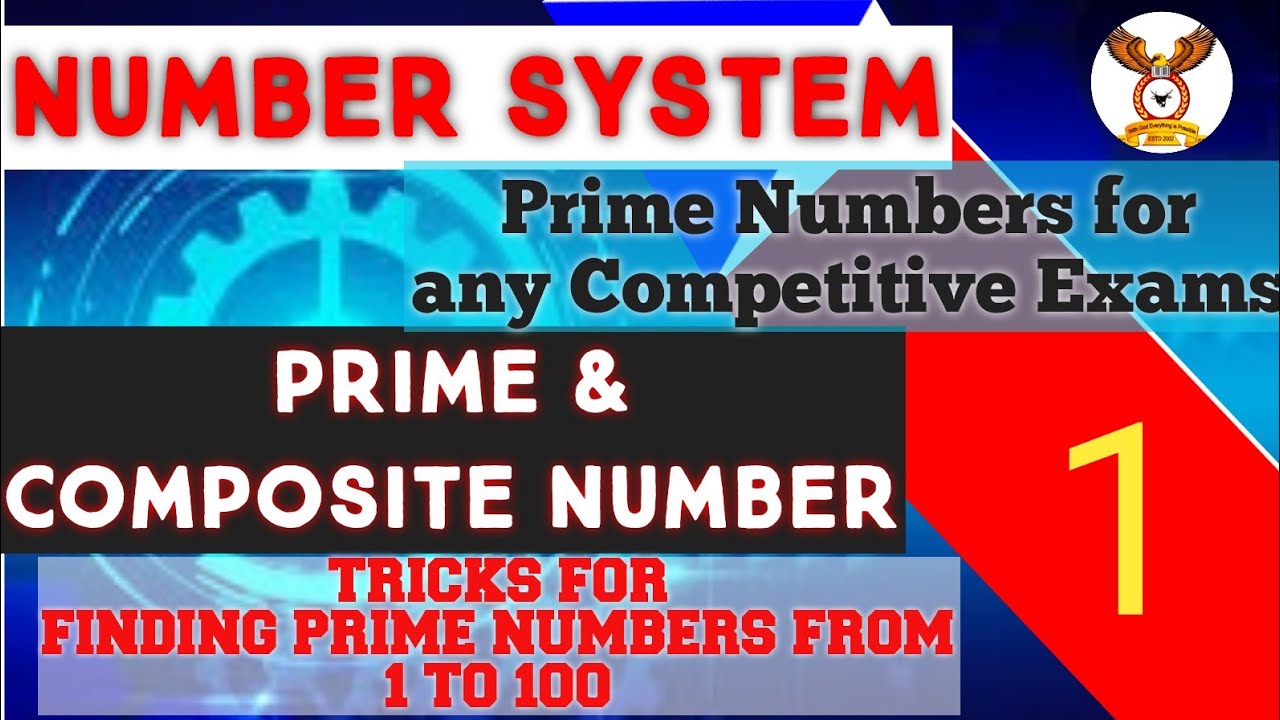 Number system|primary number system|prime numbers|composite number ...
