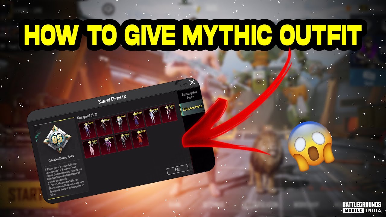 ഇനി Mythic Dress എല്ലാർക്കും കൊടുക്കാം 😲| How To Share Mythic Dress To ...