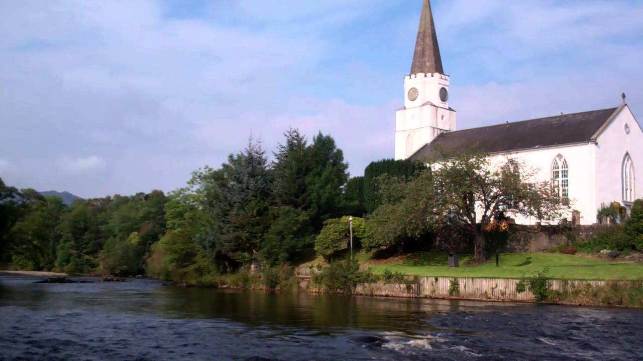 The White Church River Earn Comrie Strathearn Perthshire Scotland ...