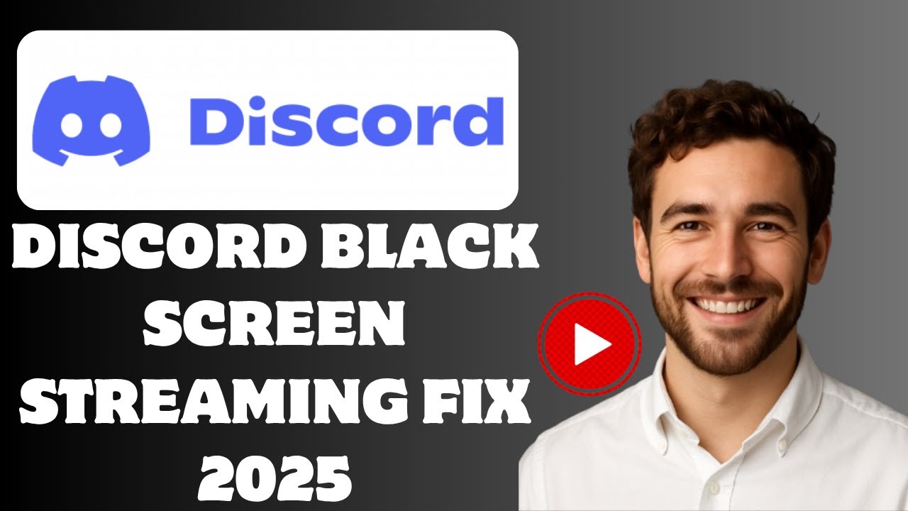 Fix Discord Black Screen While Streaming – FAST & EASY (2025 Working ...