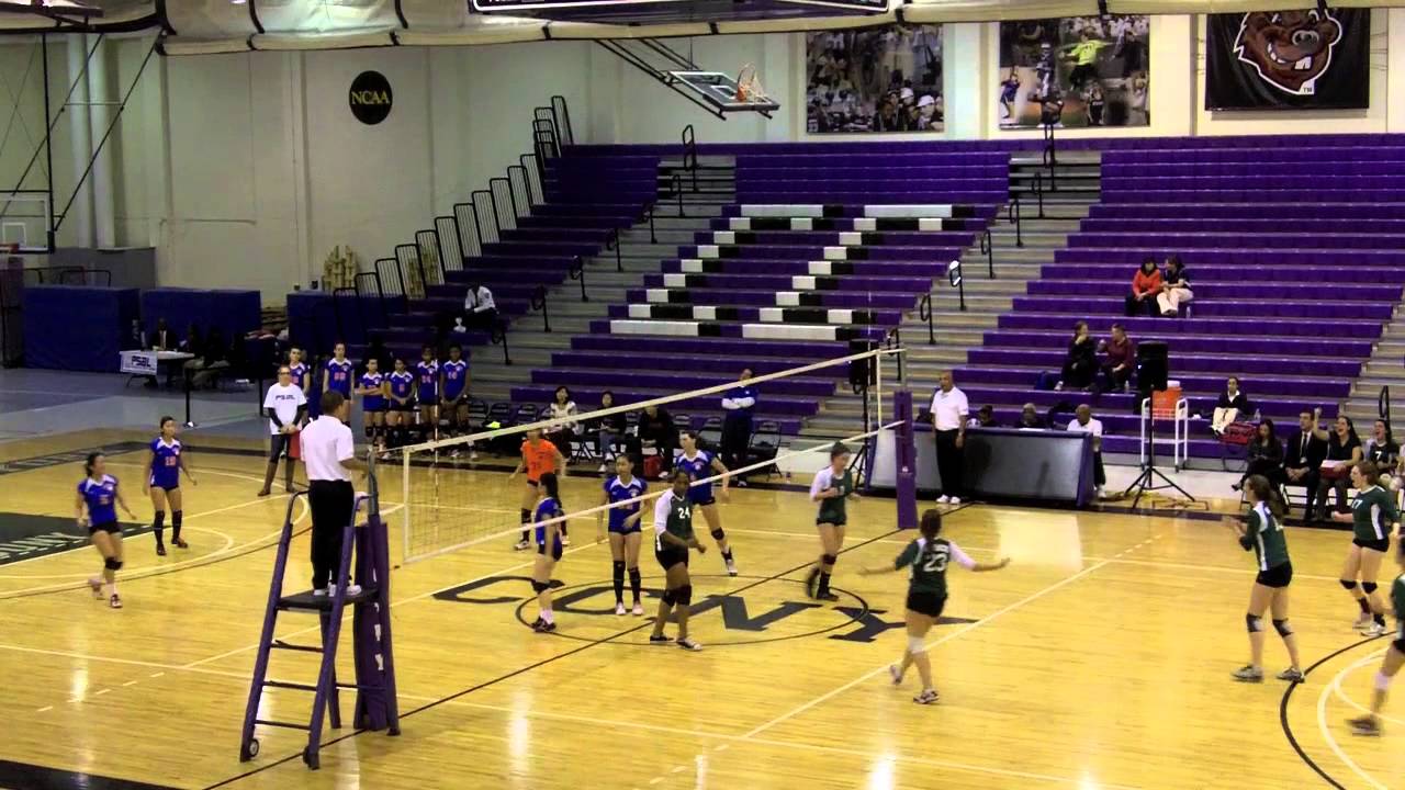 2012 PSAL Girls Volleyball Semifinal - Cardozo vs Bronx Science - Set 1 ...
