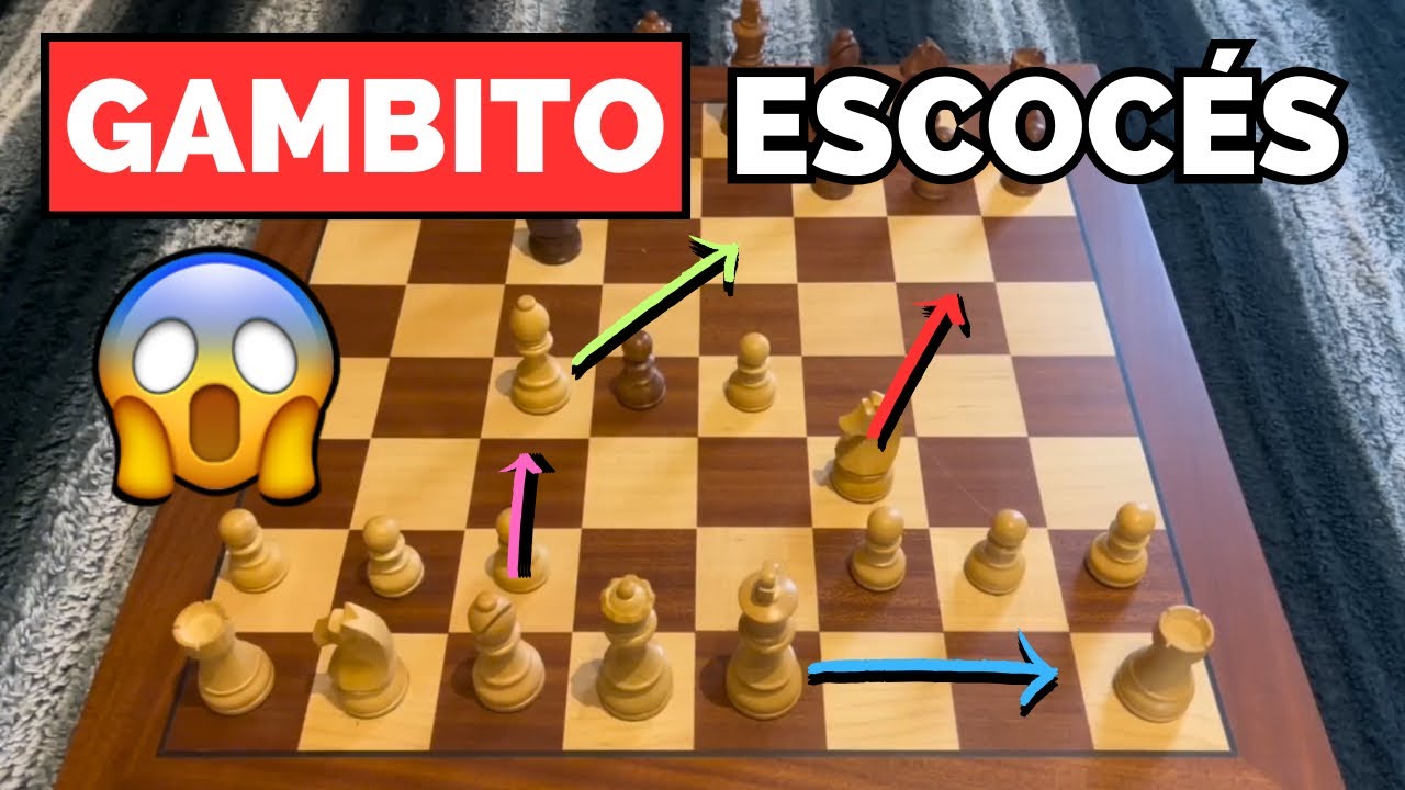 GANA 9/10 PARTIDAS con el GAMBITO ESCOCÉS💥😱 - YouTube