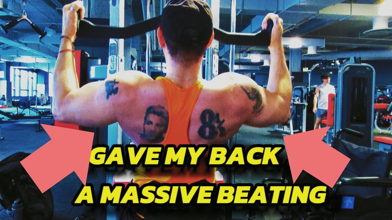 Weighted Pull-Ups/Pulldowns/Back-Rows - YouTube