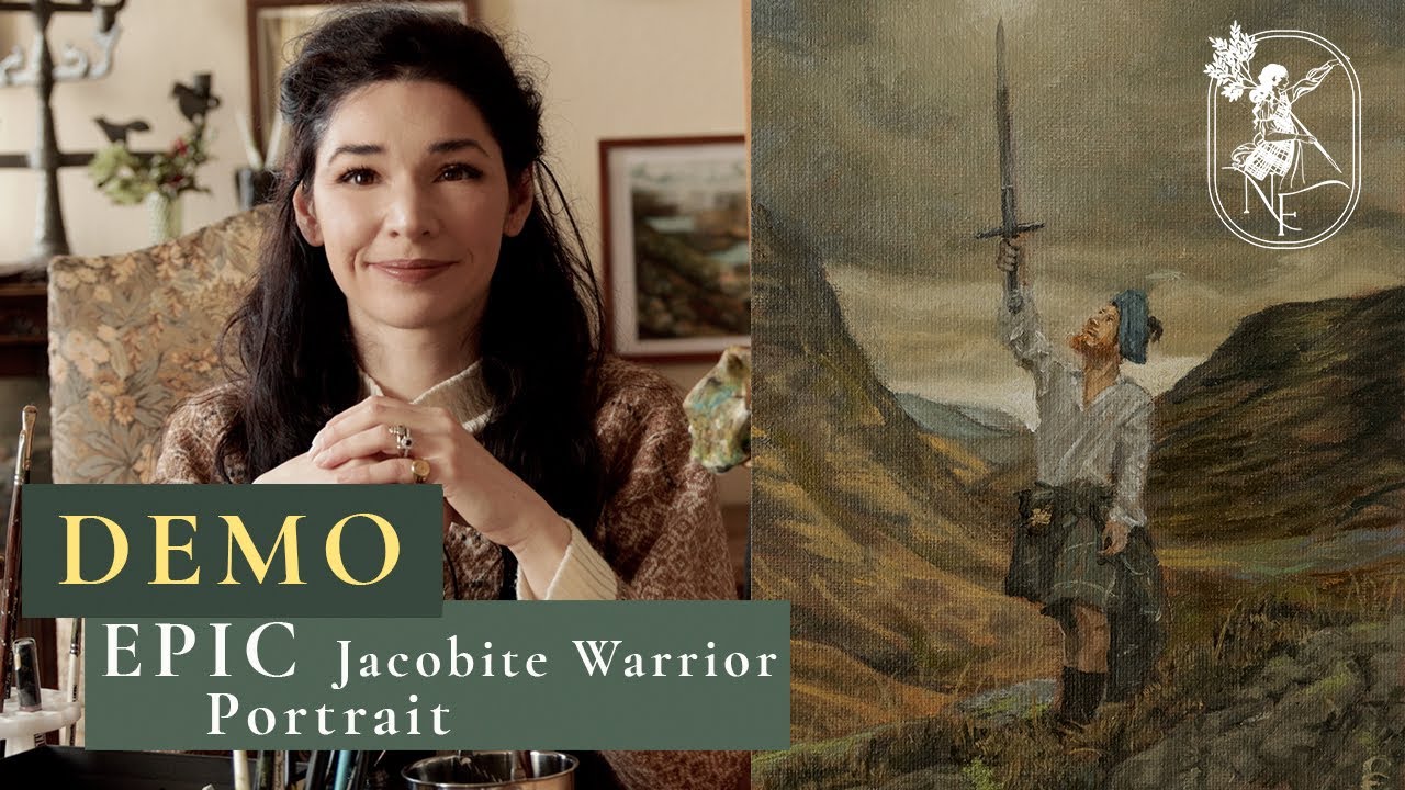 How to Paint an 18th Century Portrait: Highland Warrior of the Jacobite ...