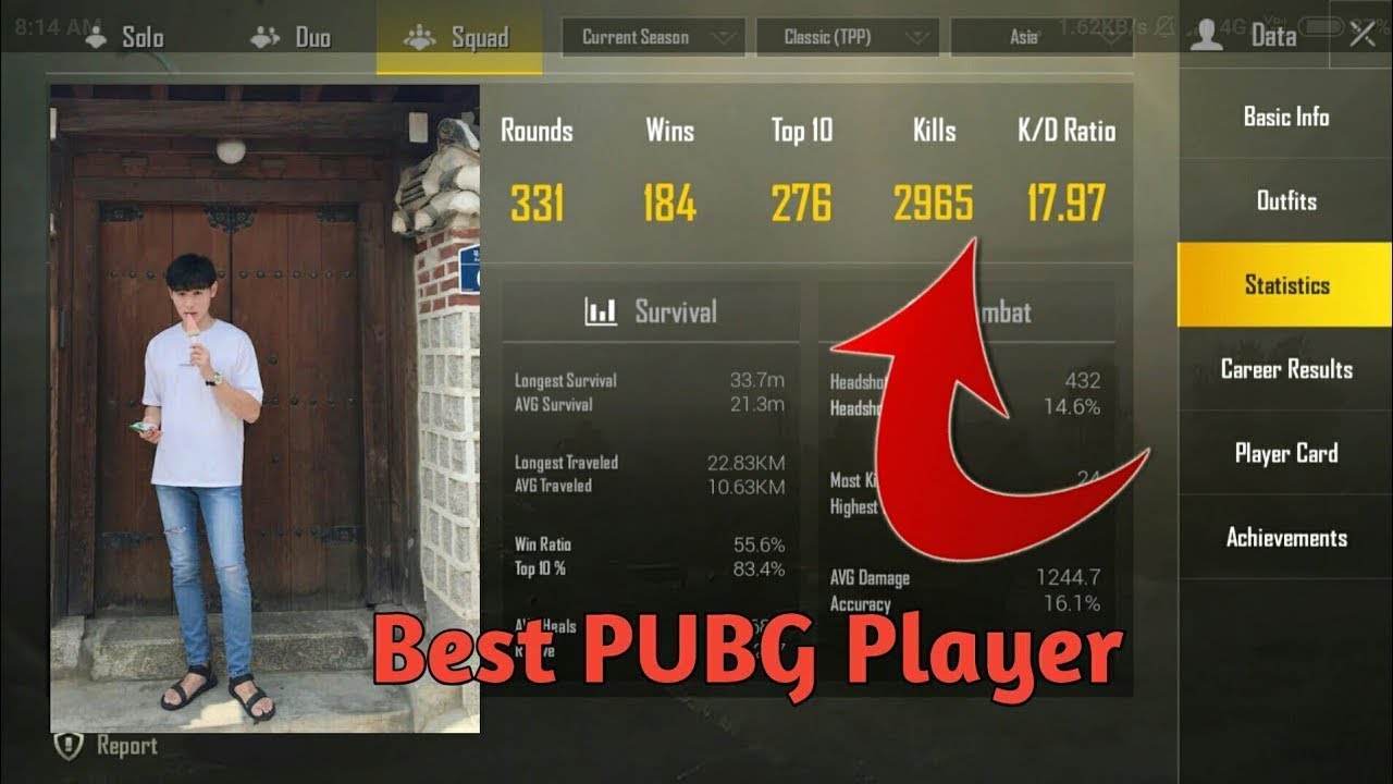BiuBiu The BEST Pubg Mobile Player In The World! biubiu Gameplay ...