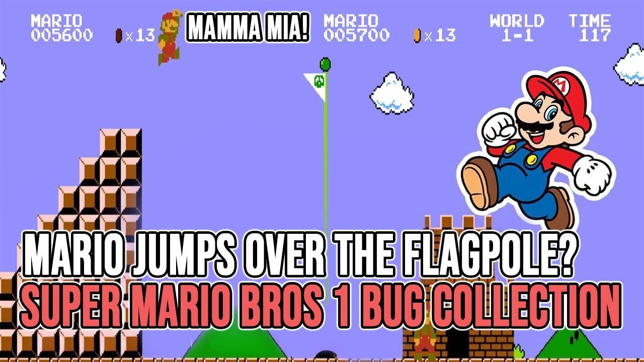 Mind-Blowing Mario Glitches: Jumping Over Flags in Mario 1! - YouTube
