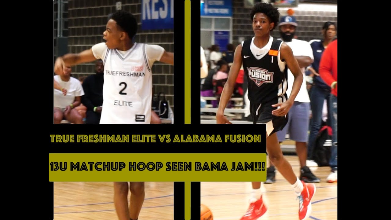 Alabama Fusion and True Freshman Elite(13U) CLASH in @HoopSeen Bama Jam ...