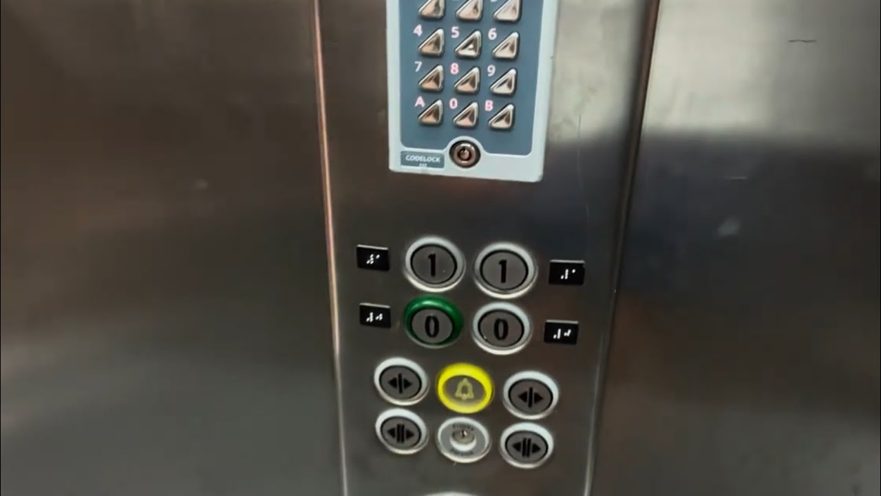 Kone MRL Elevator @ New Look-St David’s Center-Cardiff, UK - YouTube