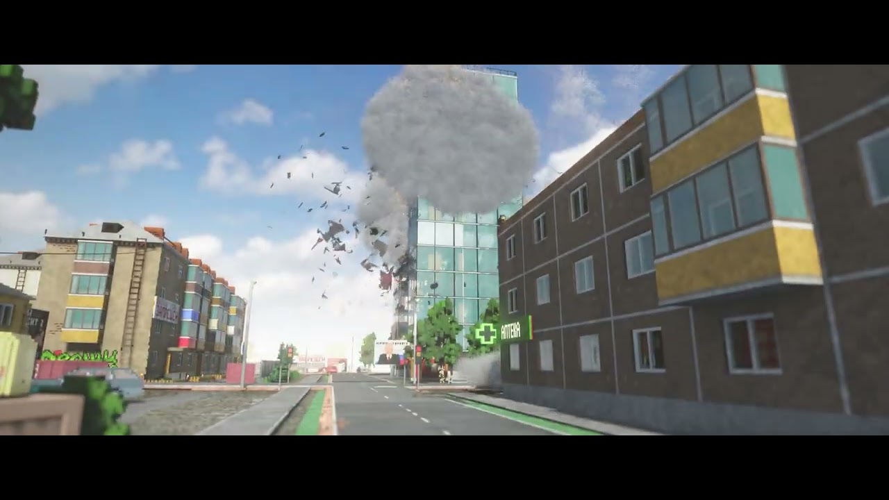 A realistic meteor shower collision #teardown - YouTube