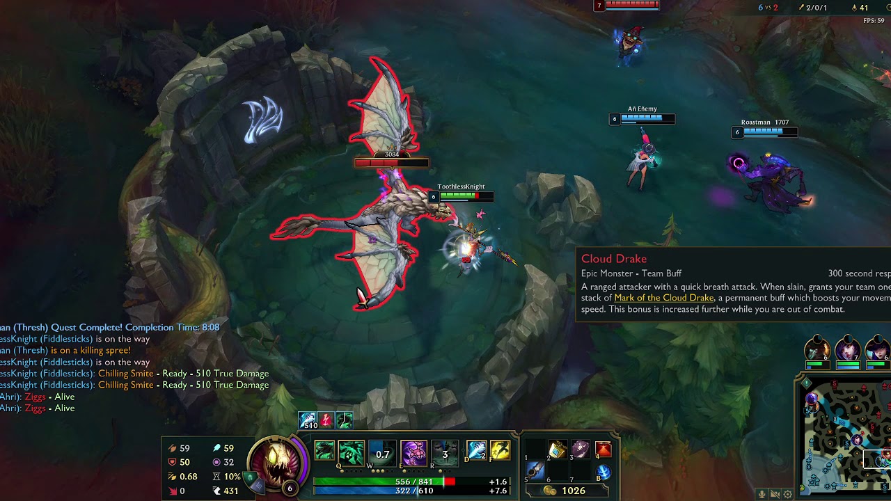 22 Kill Fiddlesticks Jungle Season 9 Gameplay Patch 9.10 With ...