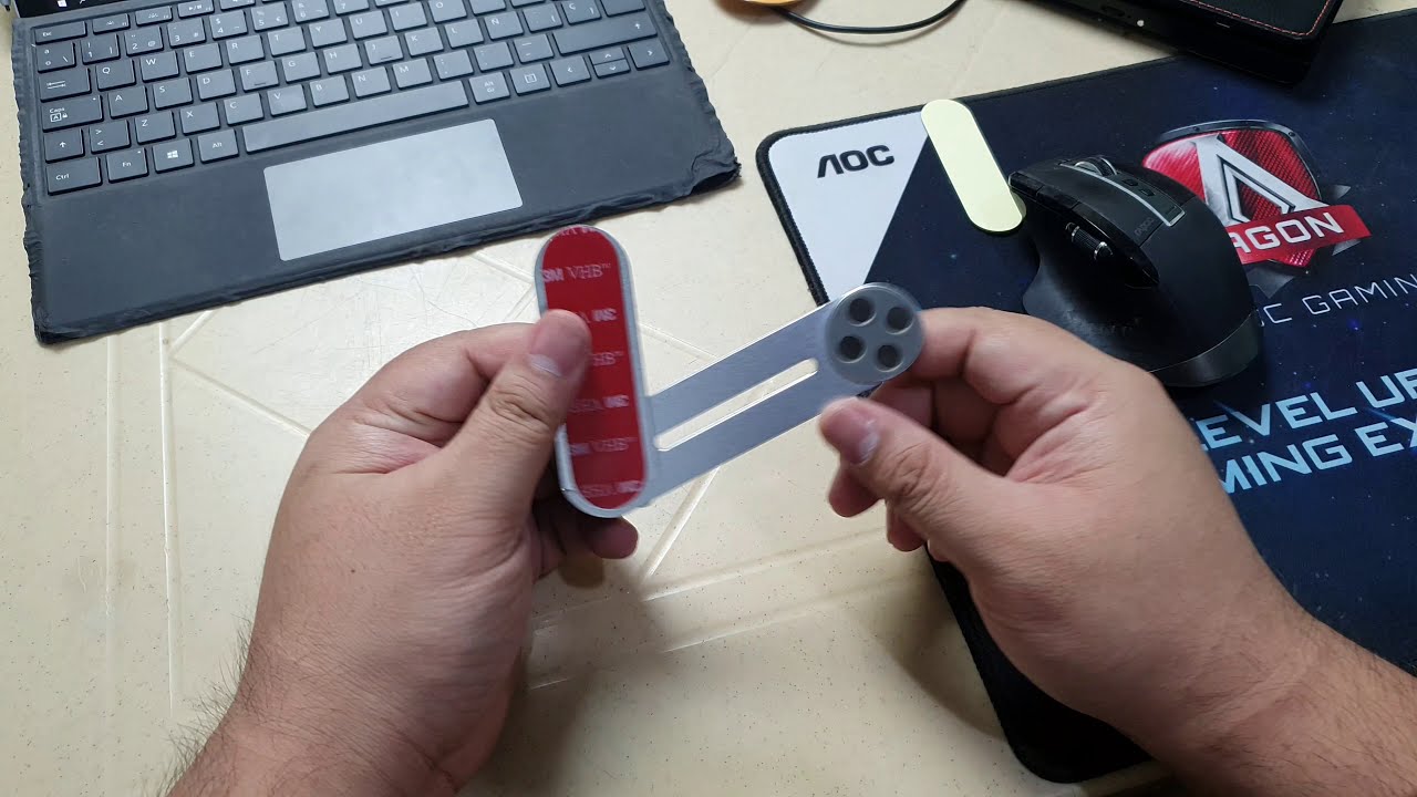 Portable Magnetic Folding Sidecar Mount For Phones - YouTube