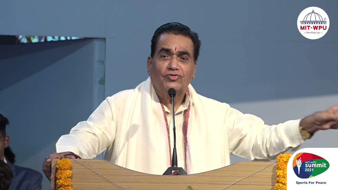 Revered Prof. Dr Vishwanath D Karad, Founder President MIT-WPU inspired ...