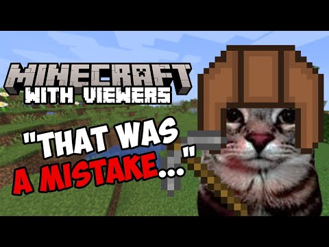 Minecraft with viewers is ACTUALLY funny.. (Minecraft Funny Moments ...