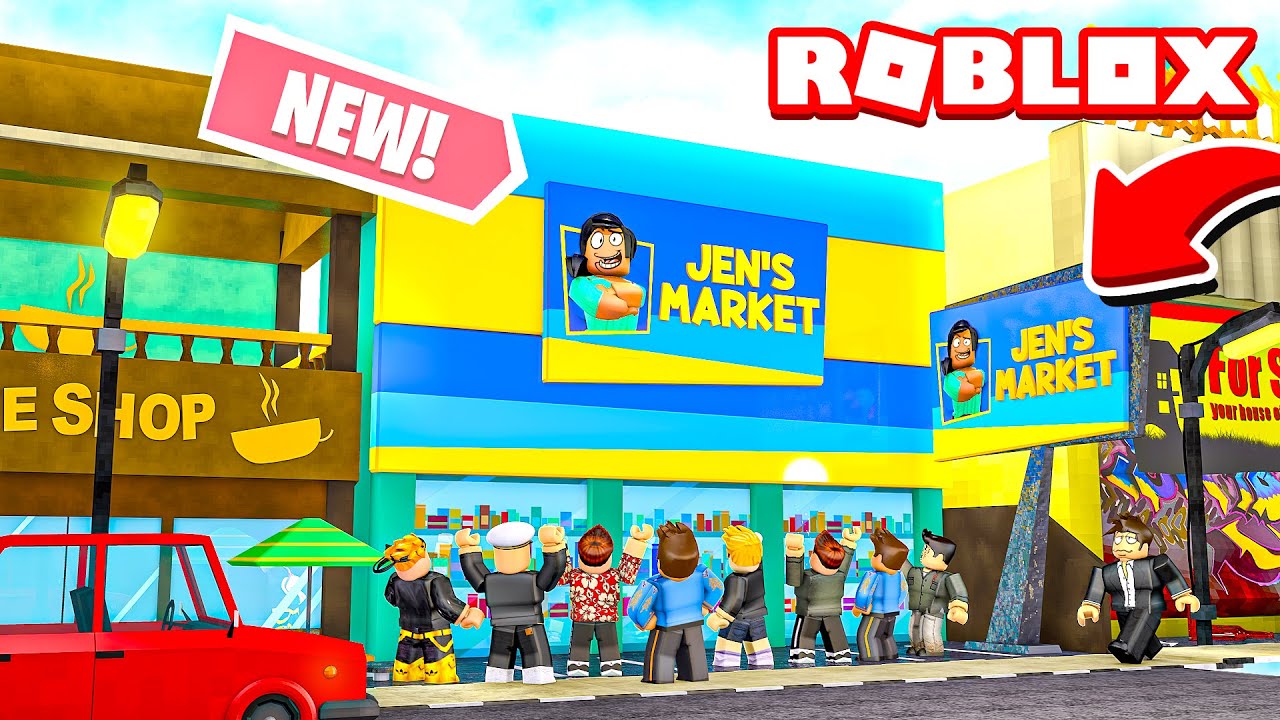 OPENING THE BEST SUPERMARKET ON ROBLOX! - YouTube