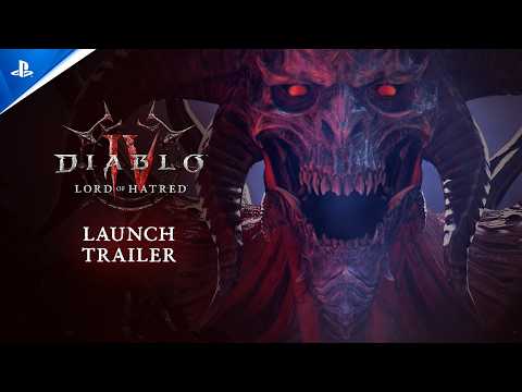 Diablo IV: Lord of Hatred - Launch Trailer | PS5 & PS4 Games