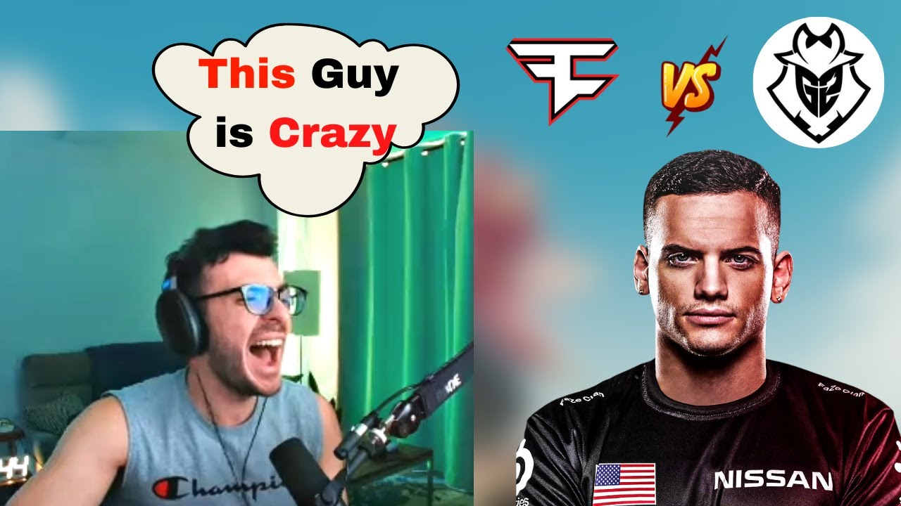 SEN Tarik Reacts To FaZe BabyBay Destroying G2 Esports | FaZe VS G2 ...
