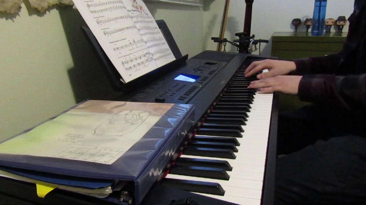 Josh playing Fuzzy Blue Lights by Owl City - YouTube