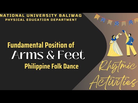 Philippine Folk Dance : FUNDAMENTALS POSITION OF ARMS AND FEET - YouTube