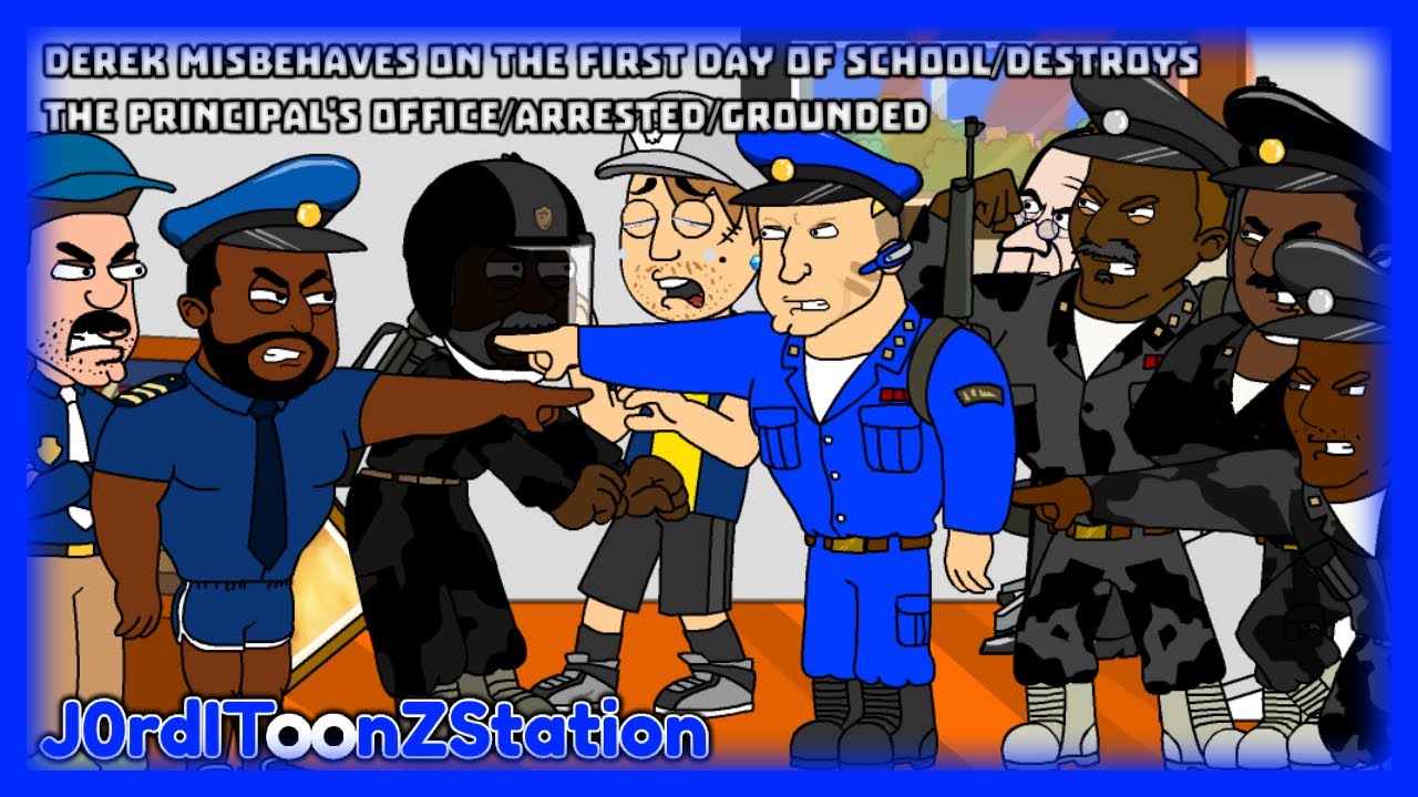 Derek Misbehaves On The First Day Of School/Destroys The Principal's ...