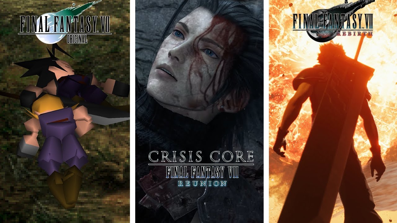 Final Fantasy VII Rebirth - Zack's Death Scene [Original - CC Reunion ...