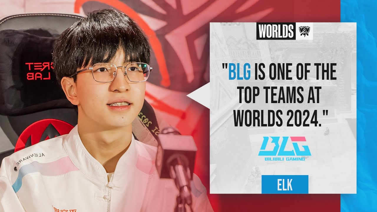 Bilibili Gaming's ADC Elk is prepared to lift the Summoners Cup ...