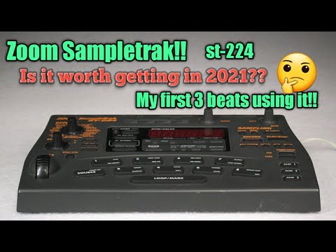Zoom Sampletrak ST-224 Is It Worth Getting In 2021? - YouTube