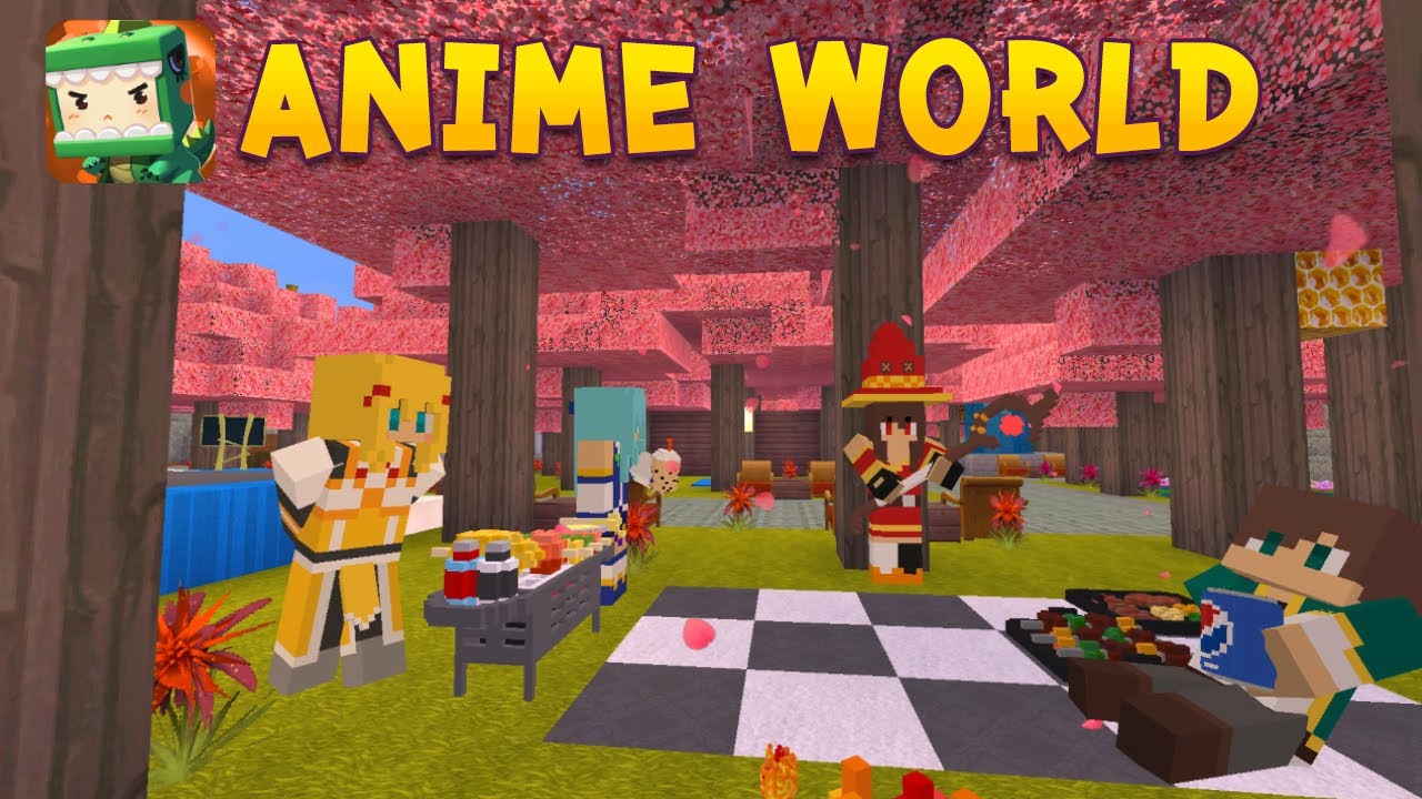 Mini World : Anime World แมพรวมเหล่าตัวละครอนิเมะสุดฮิต!! - YouTube