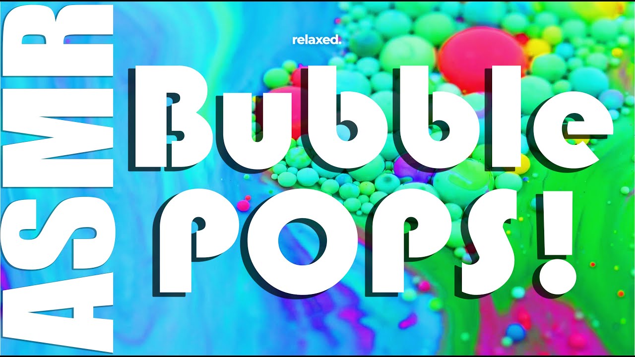 Bubbling Popping Sounds | Digital Oil based Marbling on water | Digital ...