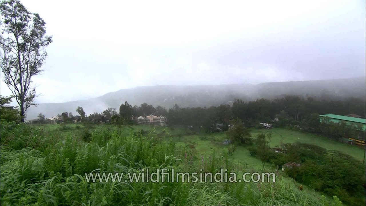 View of Panchgani from Sydney point - YouTube