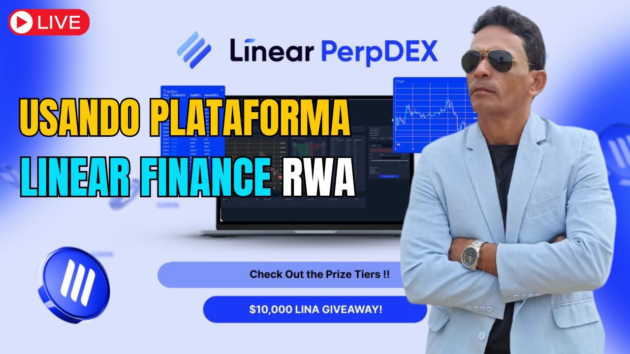 Plataforma Linear Finance RWA , Token LINA Vai ter uma ALTA Muito FORTE ...