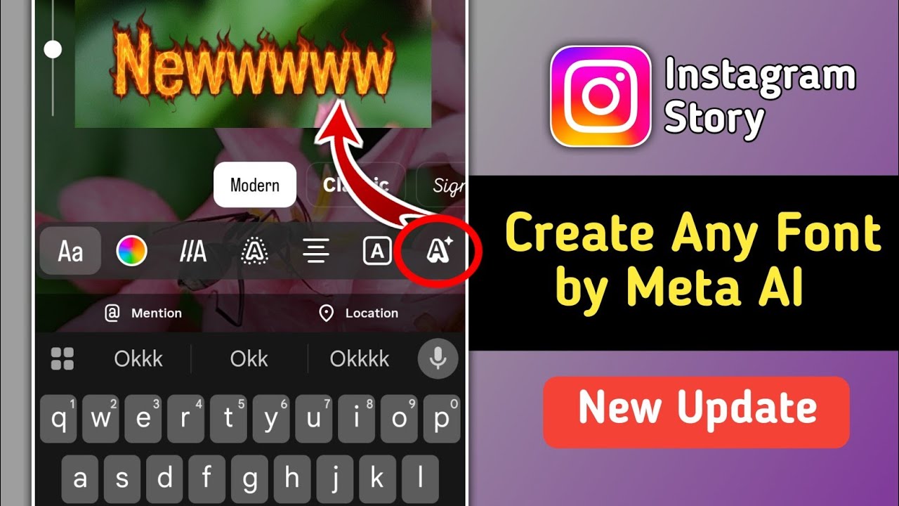 Create Instagram Story Fonts by Meta AI | Instagram Meta AI Story Fonts ...