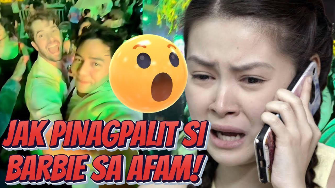 Jak Roberto may bagong JOWA na AFAM Barbie Forteza NAIYAK! - YouTube
