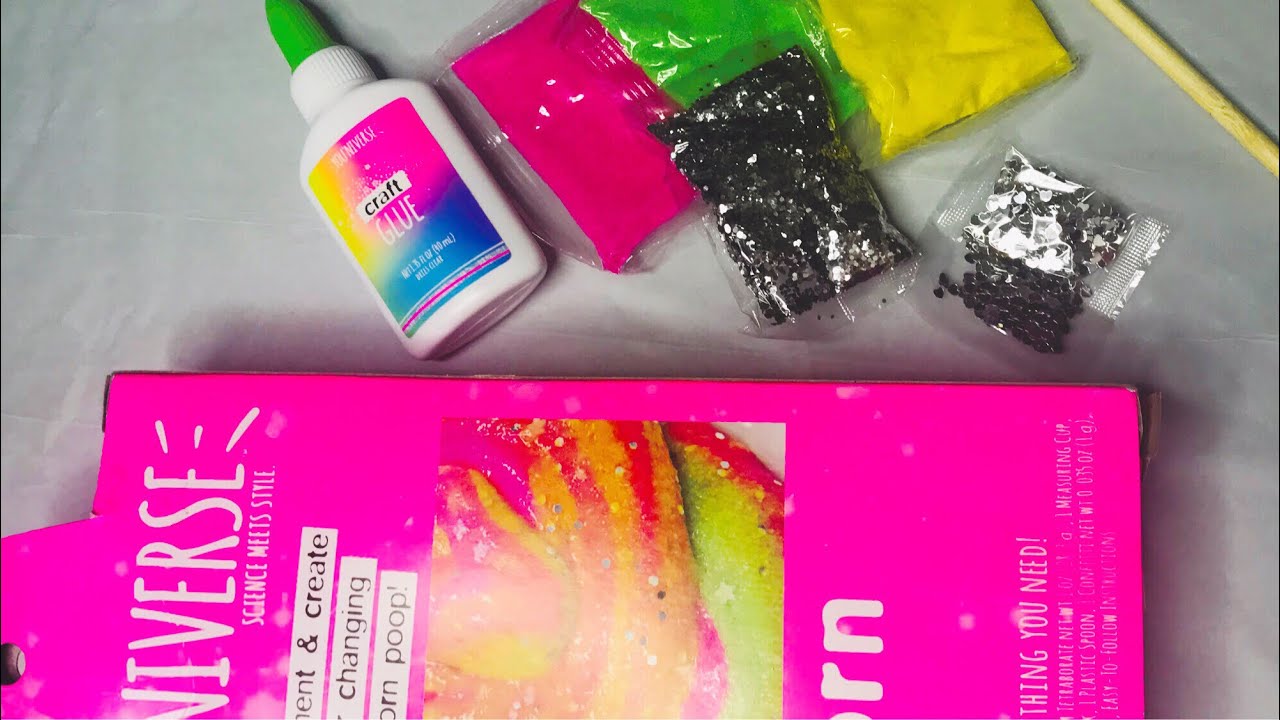 Slime Popó de unicornio 🦄 🤢// real o falso???? - YouTube