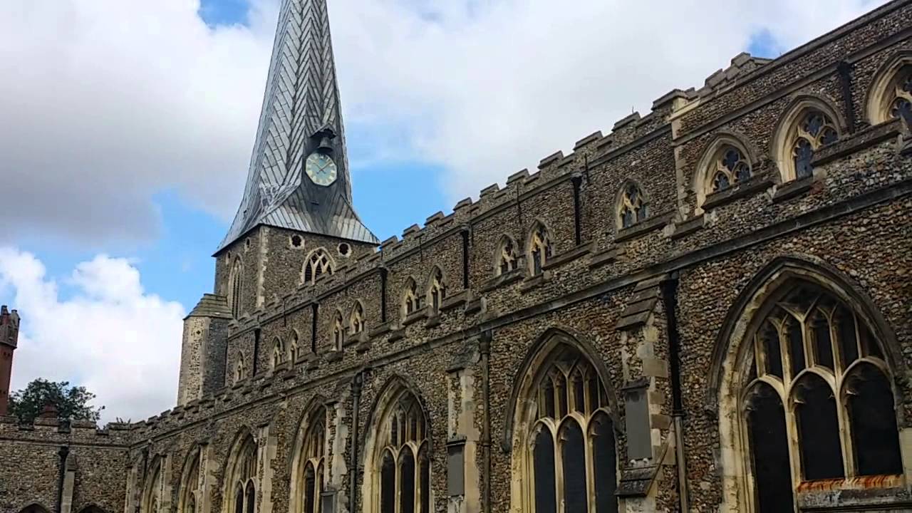 A veiw of St Mary's Church Hadleigh - YouTube