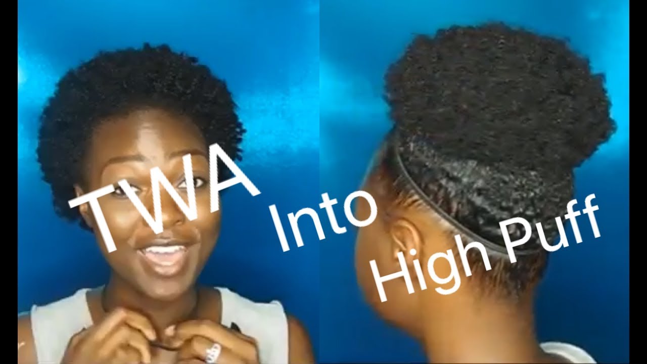 TWA Into High Puff | No Extensions | Asia Char - YouTube