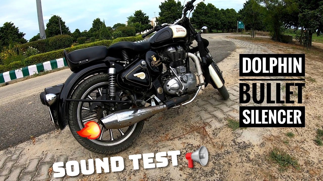 Dolphin Silencer on Bullet | Sound Test, Cost & Performance 🔥 - YouTube