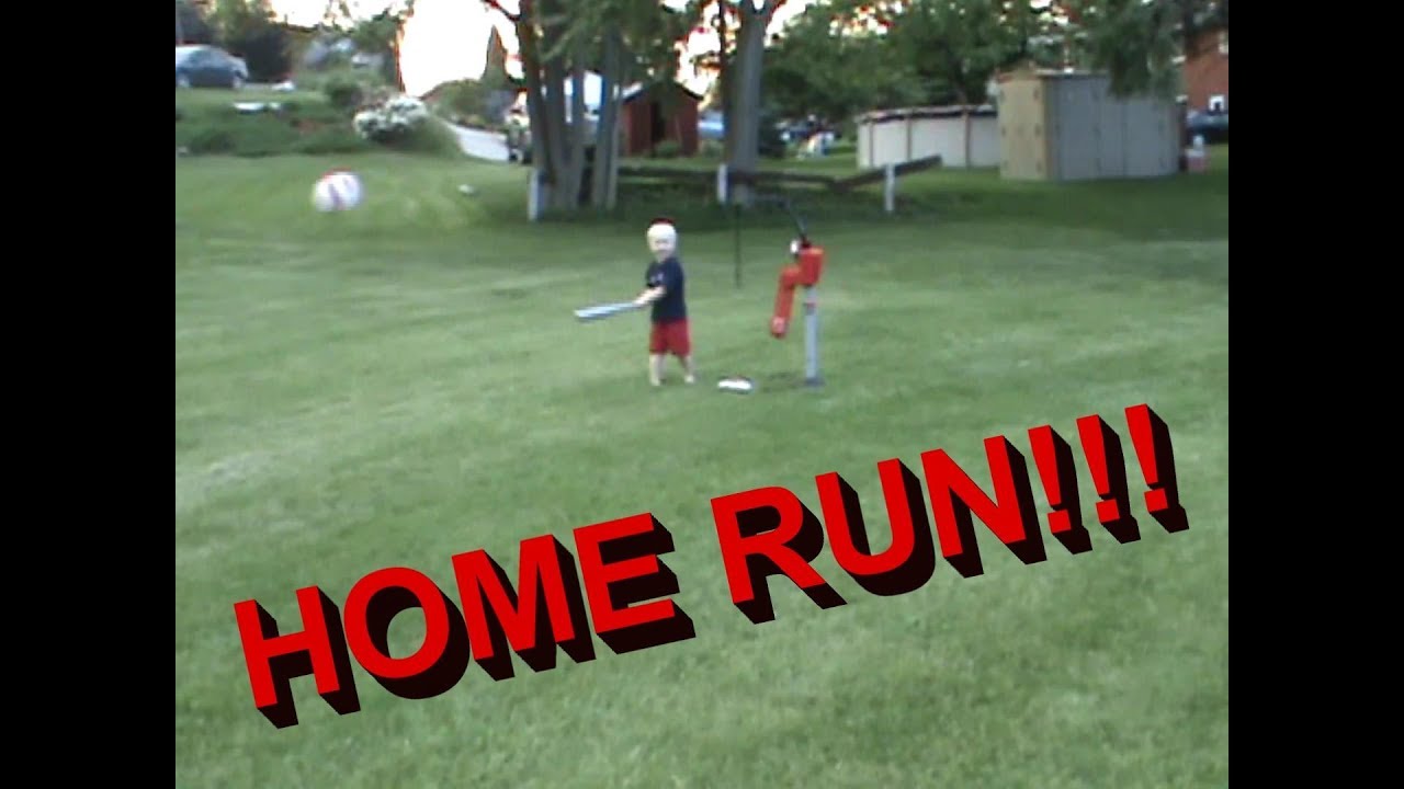 Noah Plays and Breaks Better Batter Baseball - YouTube