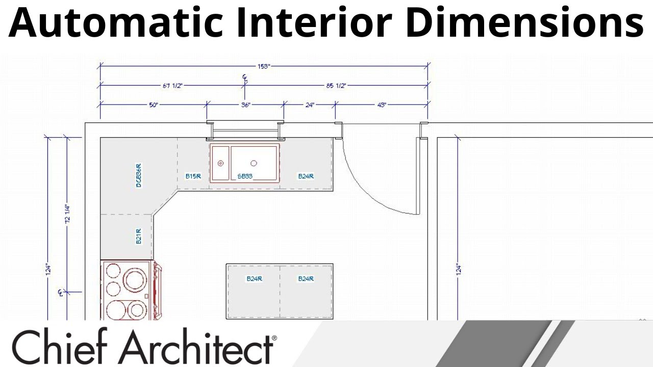 Dimensioning Kitchens, Baths, and Other Rooms Using the Auto Interior ...
