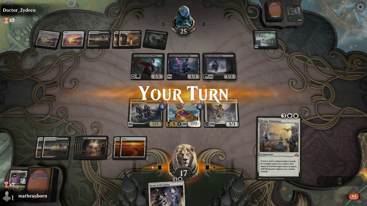 MTGA Magic The Gathering Online - Perfect Synergy Black & White att/def ...