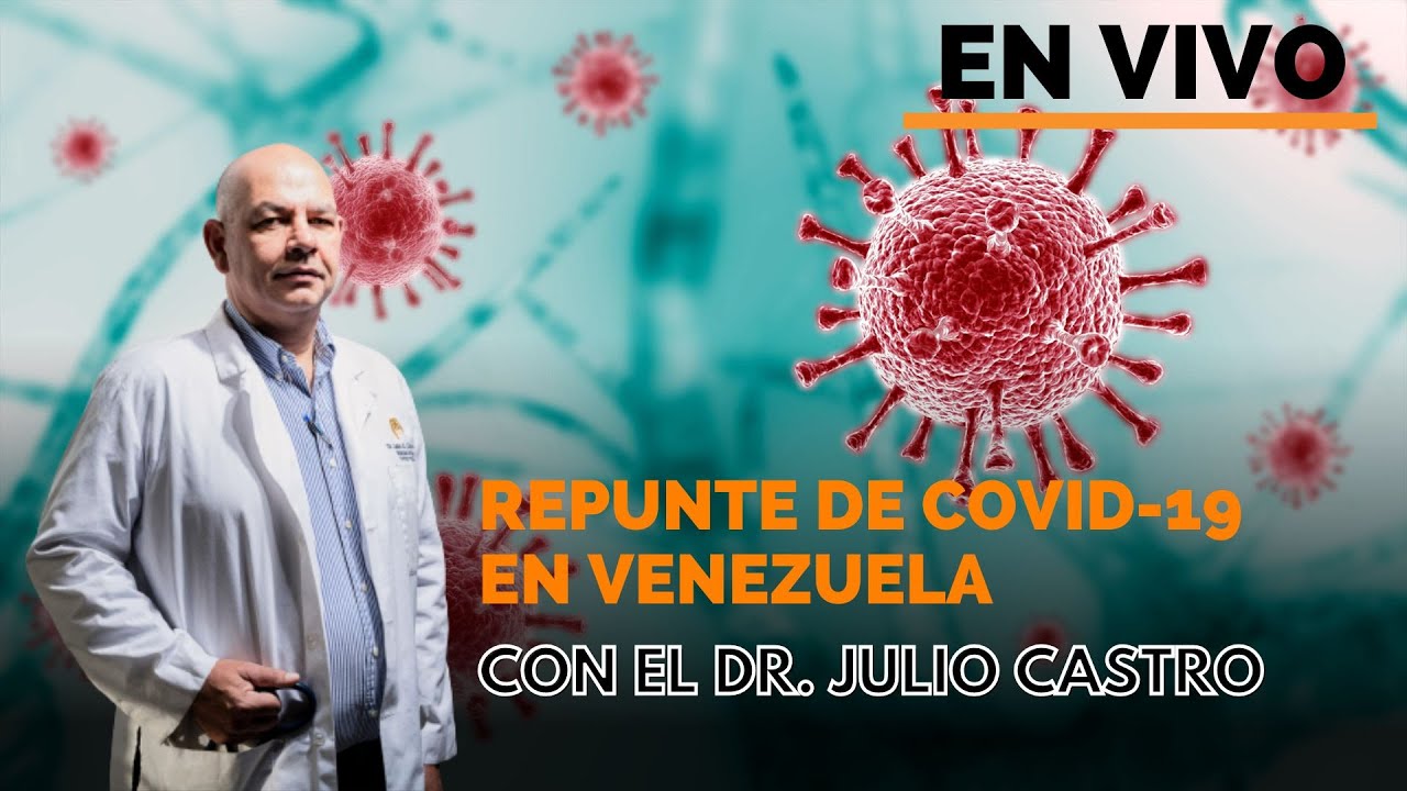 🔴EN VIVO: Parte Médico con el Dr. Julio Castro || Repunte de COVID-19 ...