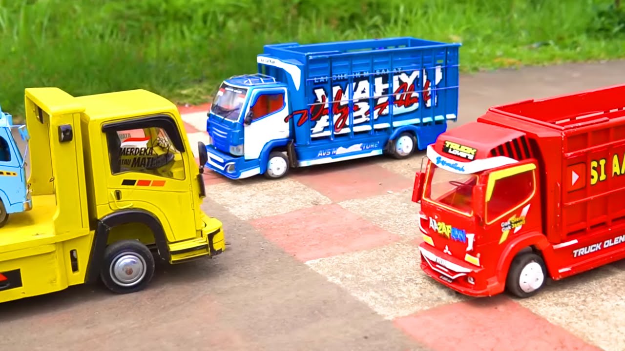 Cerita Truk Oleng Si Aa Zafran Balapan Vs Truk Oleng Wahyu Abadi - YouTube